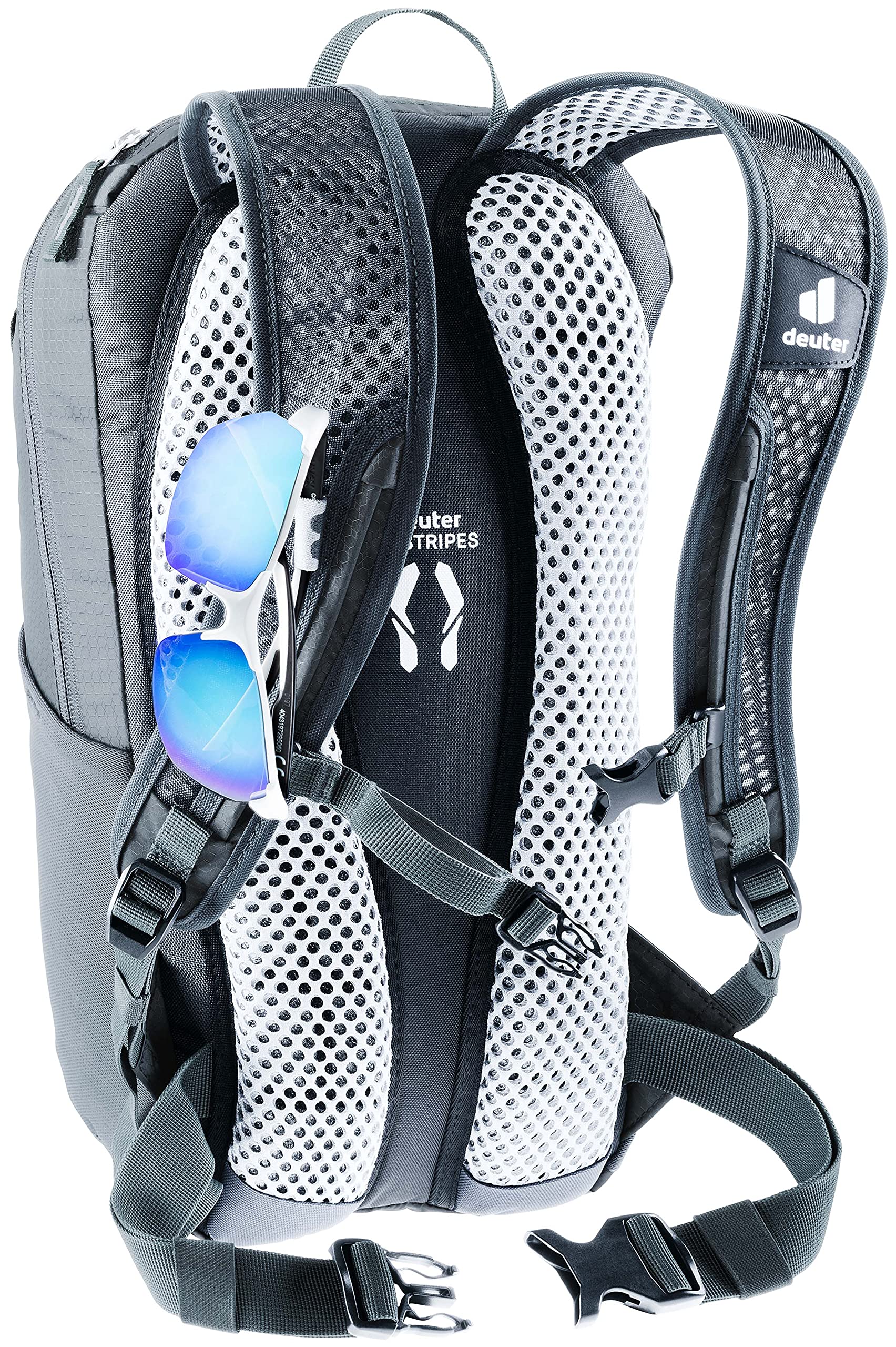 DEUTER Unisex – Adult's Race Lite Bicycle Backpack, Graphite Black, 8 L
