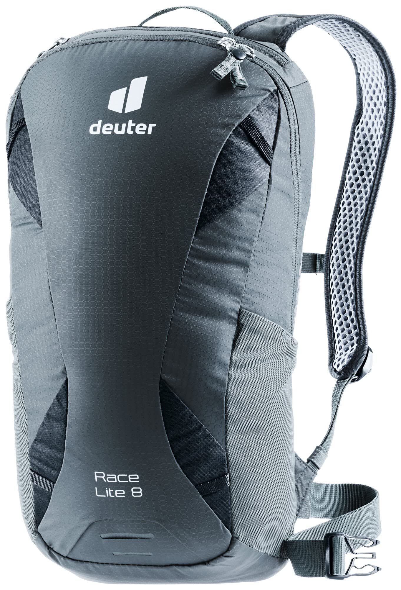 DEUTER Unisex – Adult's Race Lite Bicycle Backpack, Graphite Black, 8 L