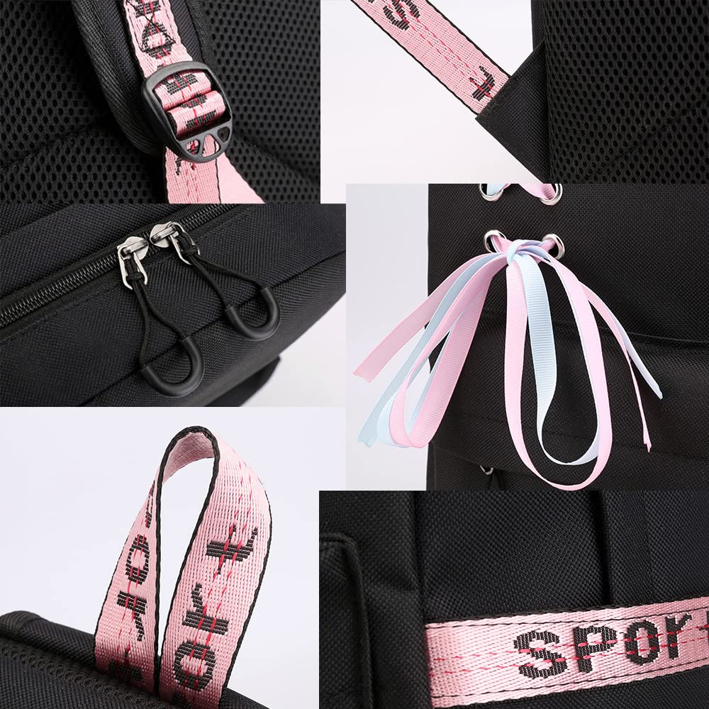LOVEAngeler Stray Kids Backpack Colleage Bookbag School Bag Casual Daypack Stray Kids Merchandise Mochila For Girls