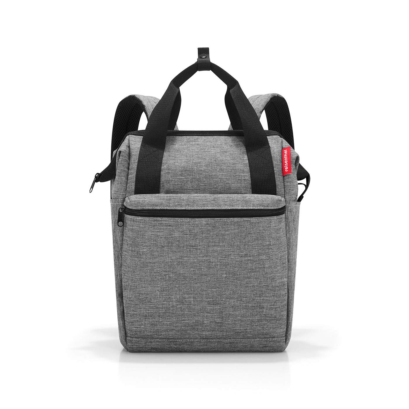 reisenthel Allrounder R Backpack, Secure Zipper, Two-Way Carry Handles, Twist Silver