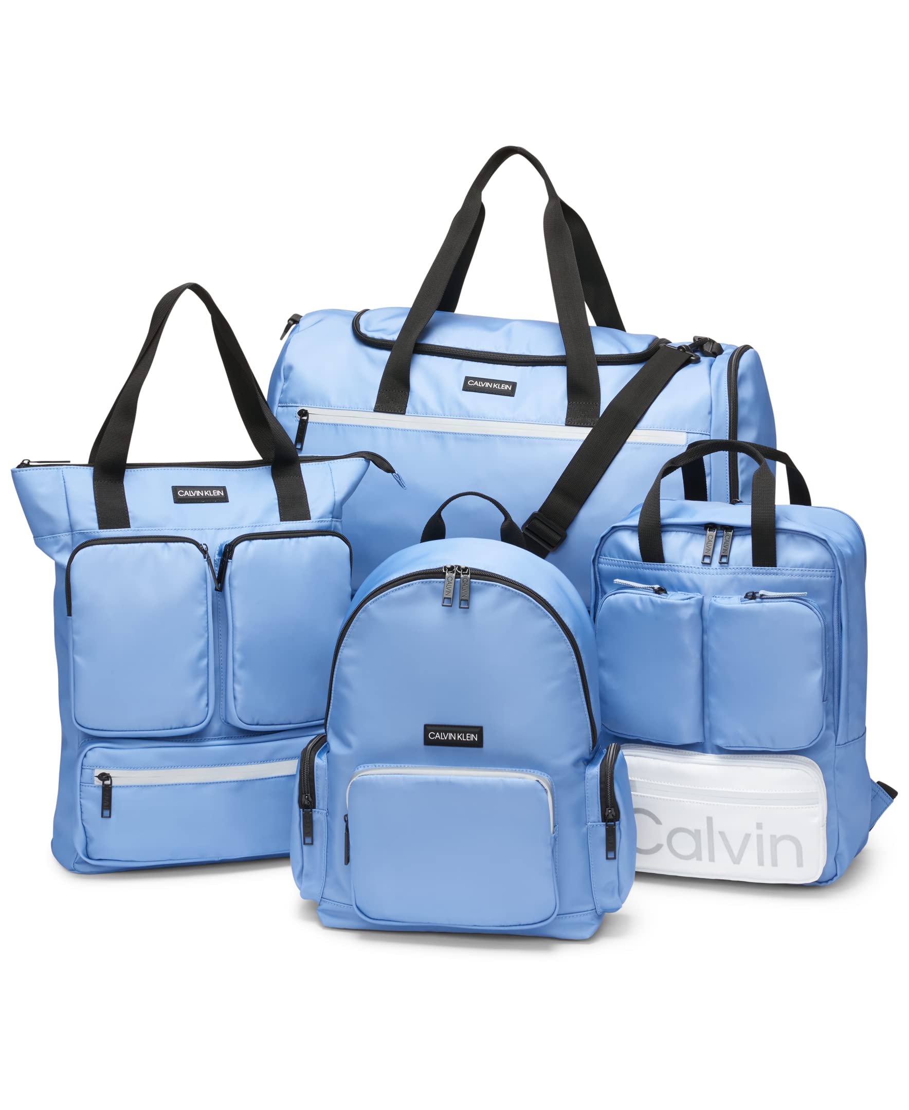 Calvin Klein Women's Casual Lightweight Backpack, Forever Blue, One Size