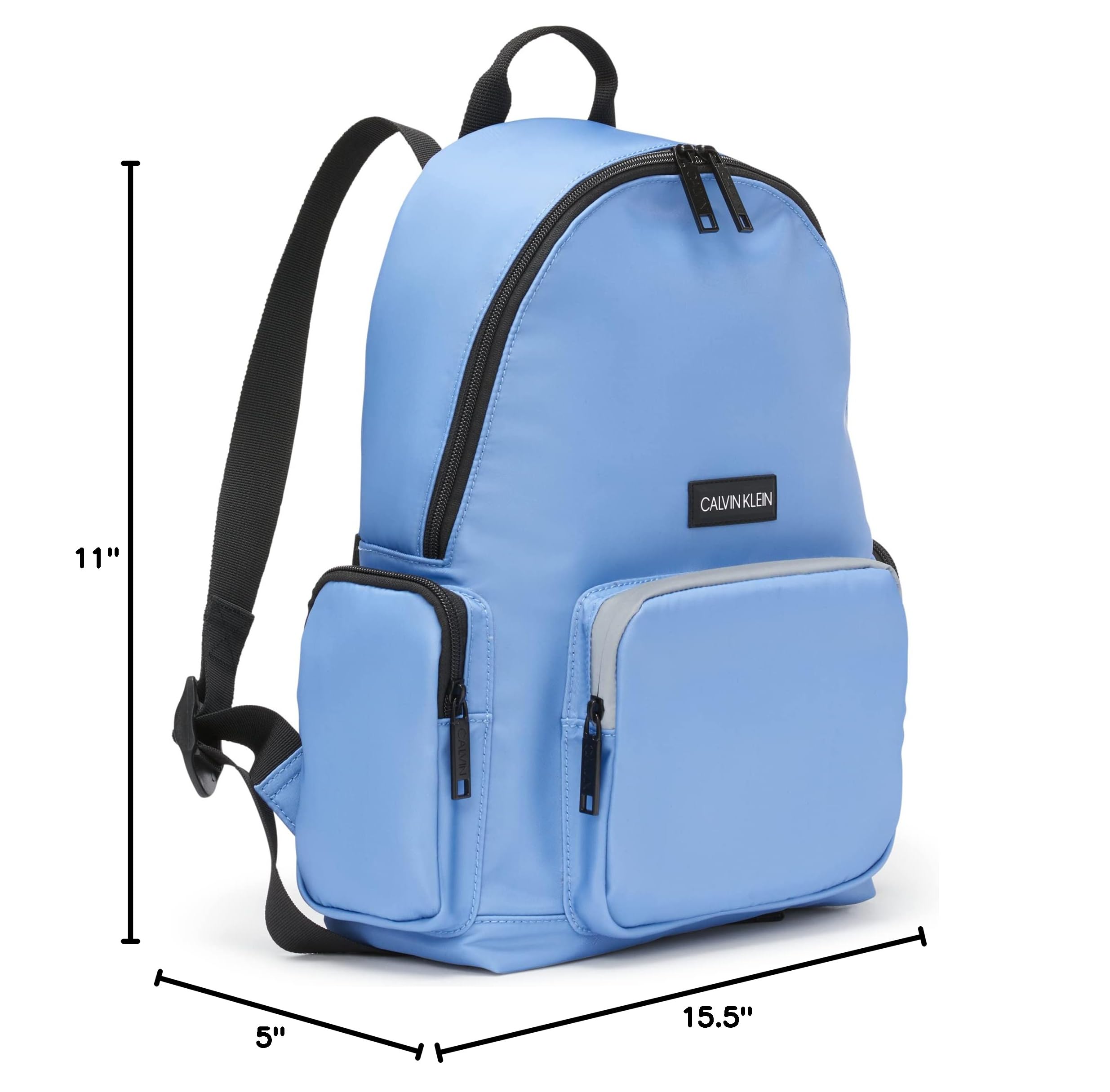 Calvin Klein Women's Casual Lightweight Backpack, Forever Blue, One Size