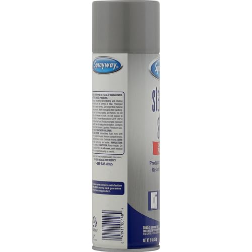 Sprayway SW148R Water-Based Stainless Steel Cleaner, 15 oz.