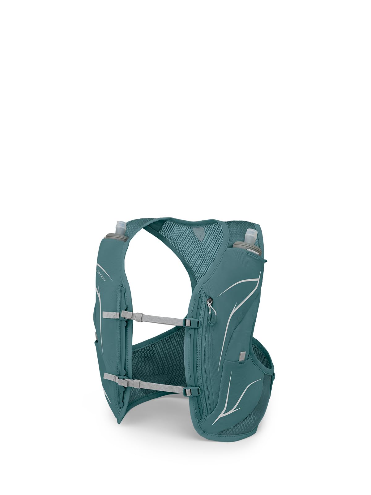 Osprey Dyna LT Women's Running Hydration Vest with Hydraulics Soft Flasks, Verdigris Green, Large