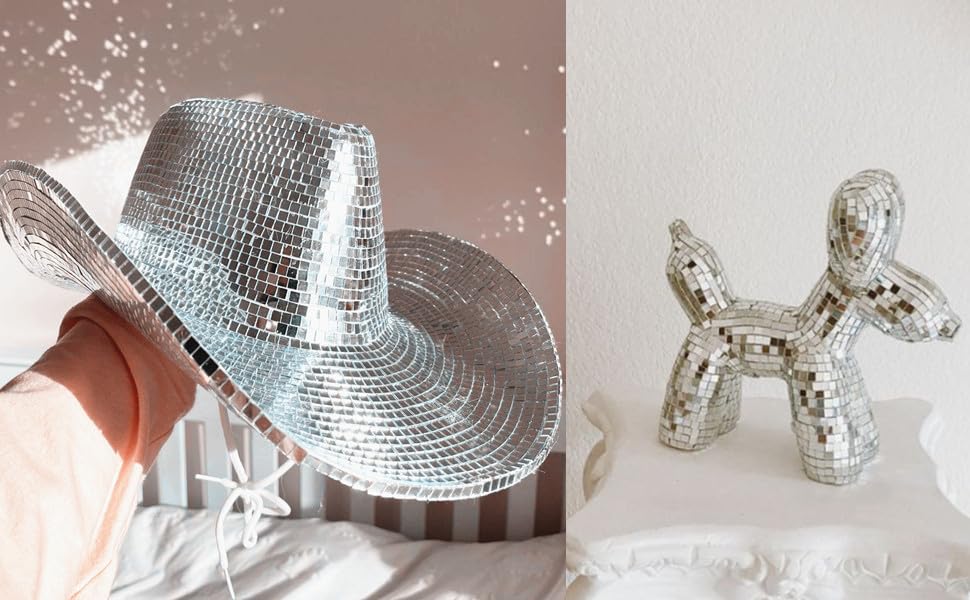 REDODECO 2400pcs Real Glass Silver Mirrors Mosaic Tiles Sticker for Craft Square Glass Tiles Self Adhesive,5mm by 5mm
