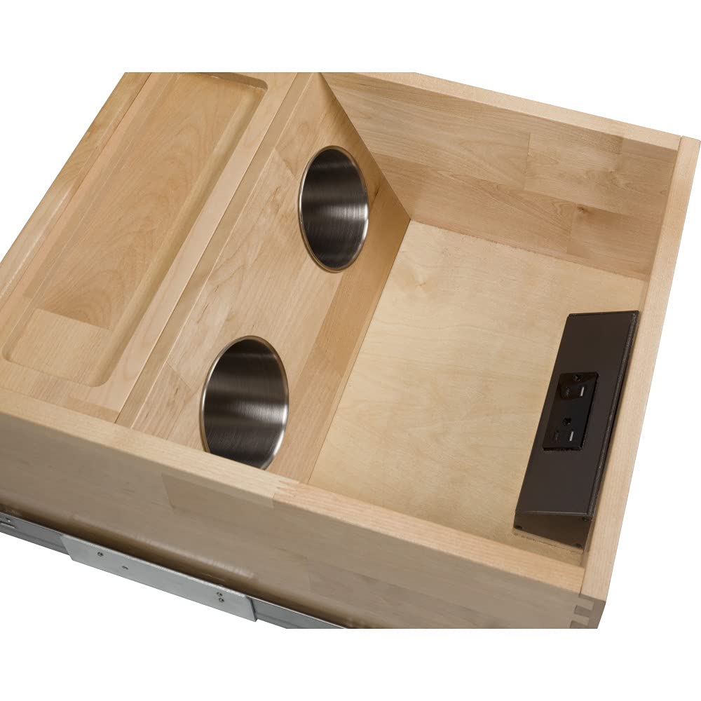 Hardware Resources 15" Powered Vanity Drawer