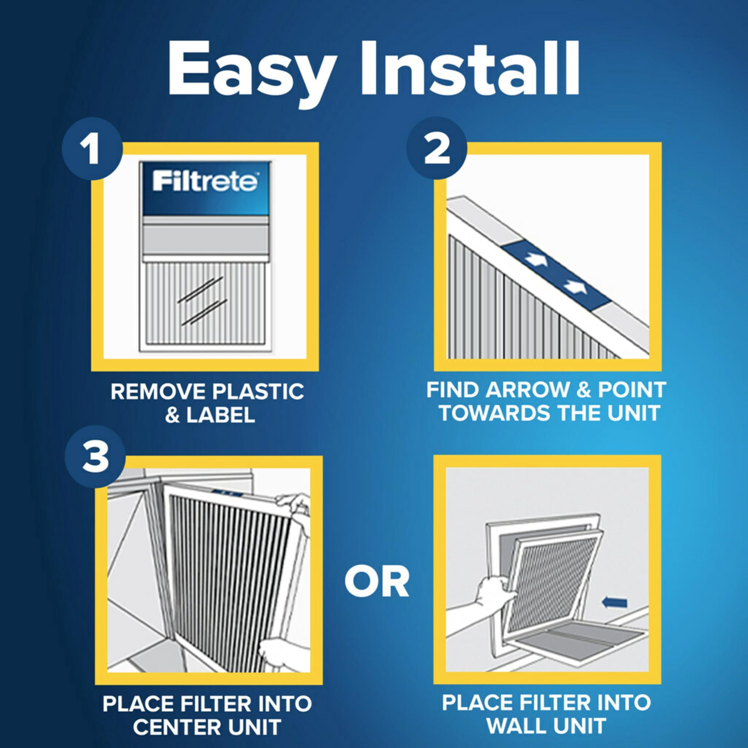 Filtrete 20x25x1, AC Furnace Air Filter, MPR 1000, Micro Allergen Defense, 2-Pack (exact dimensions 19.688 x 24.688 x 0.84)