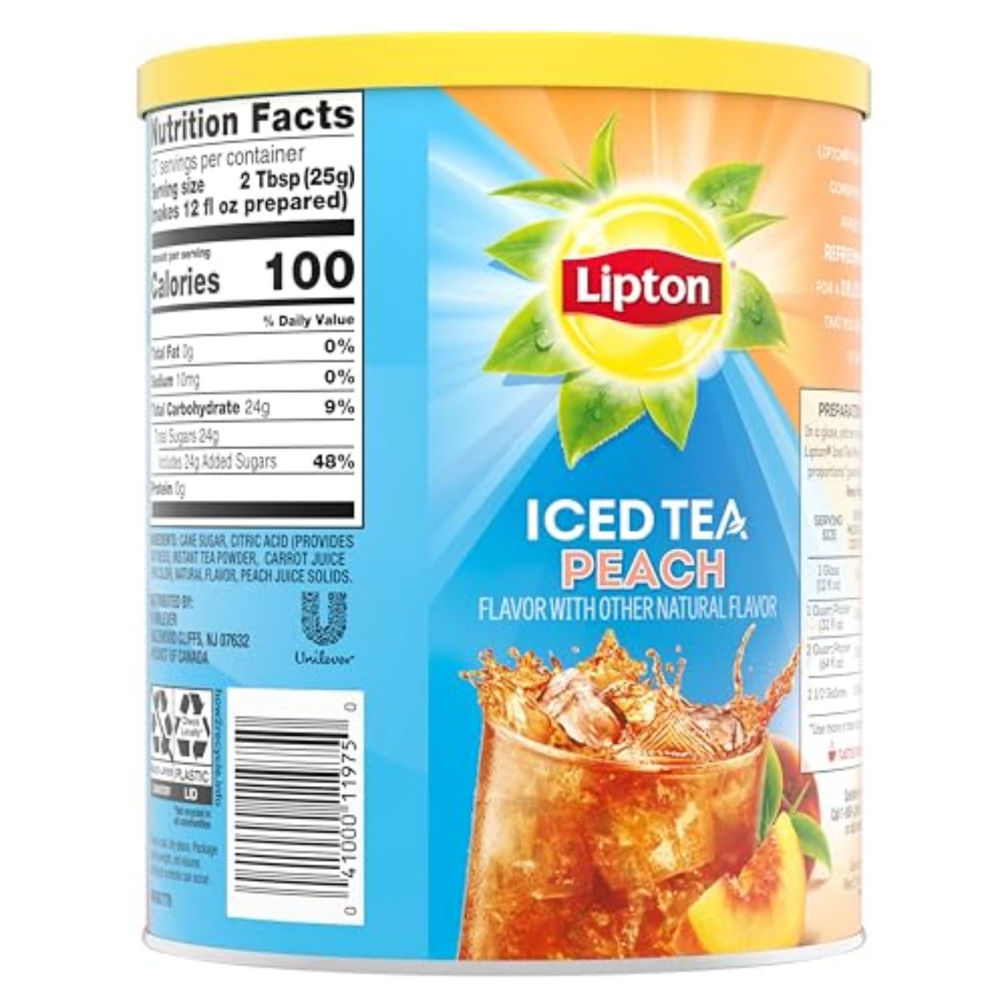Lipton Gallon-Sized Iced Tea Bags, Great for Party, 48 Tea Bags