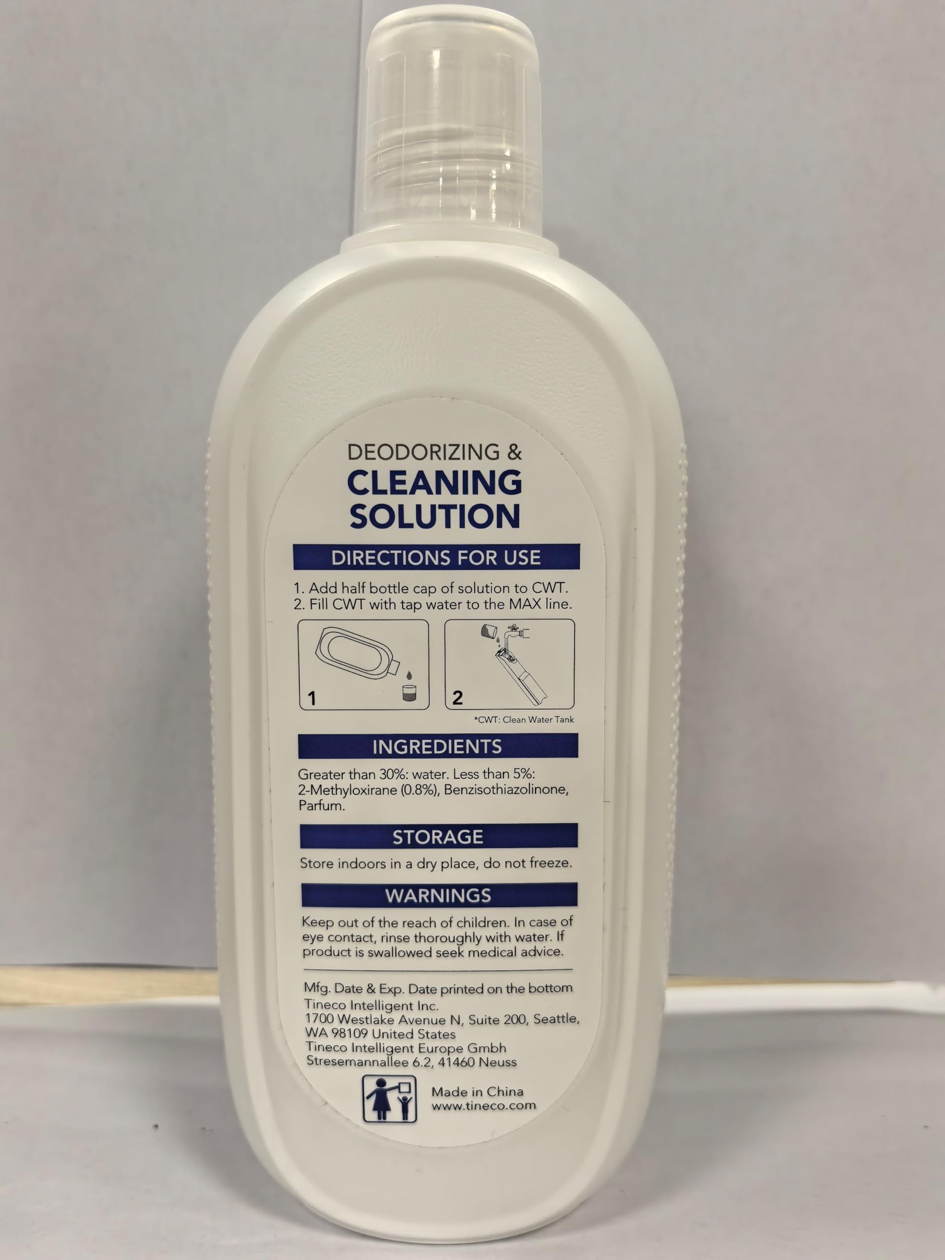 Tineco Floor Cleaning Solution for iFLOOR, iFLOOR 3, FLOOR ONE S3, FLOOR ONE S5, FLOOR ONE S5 COMBO Wet Dry Vacuum (33.8 OZ)