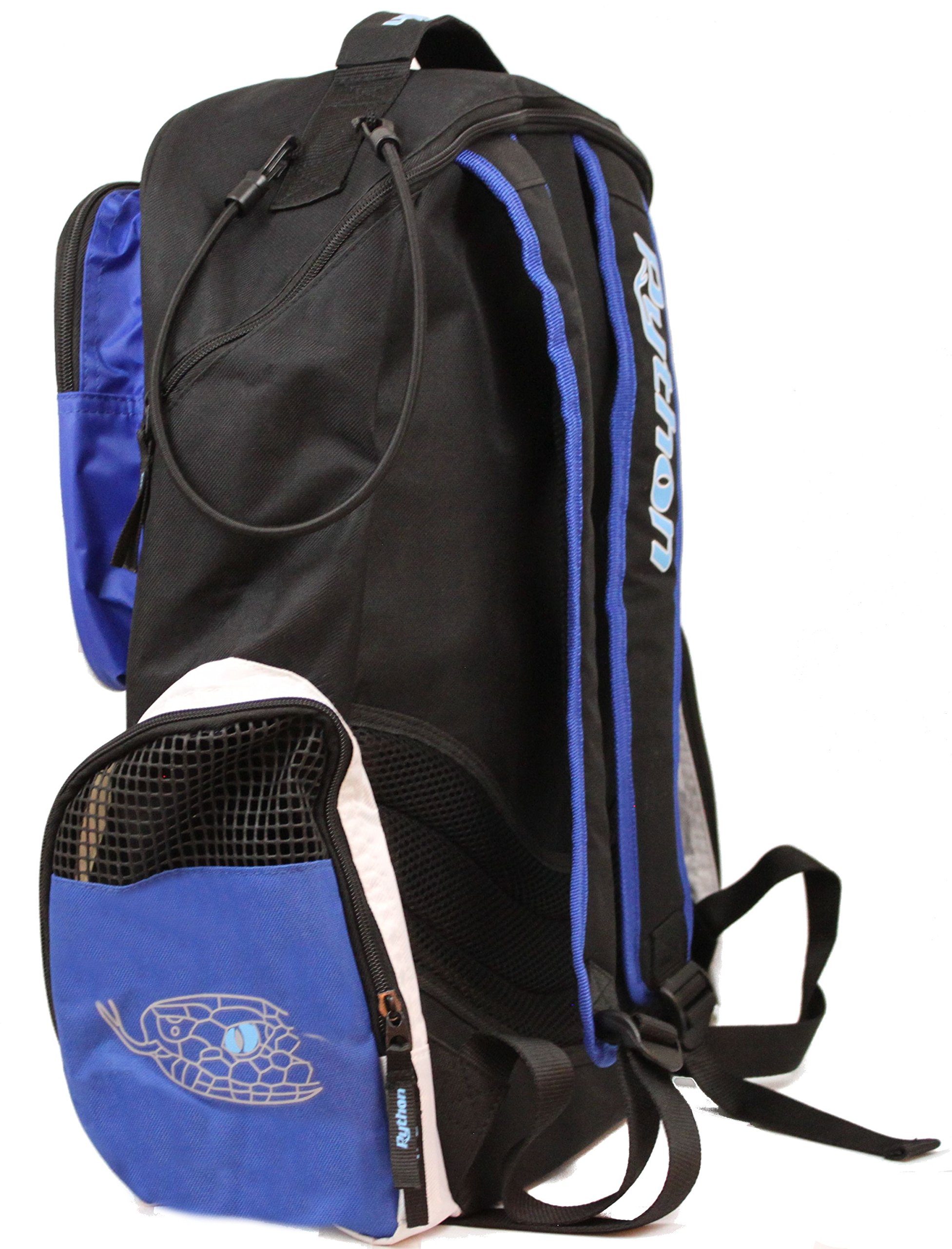 Python Deluxe"Backpack" Racquetball Bag (Black/Blue)