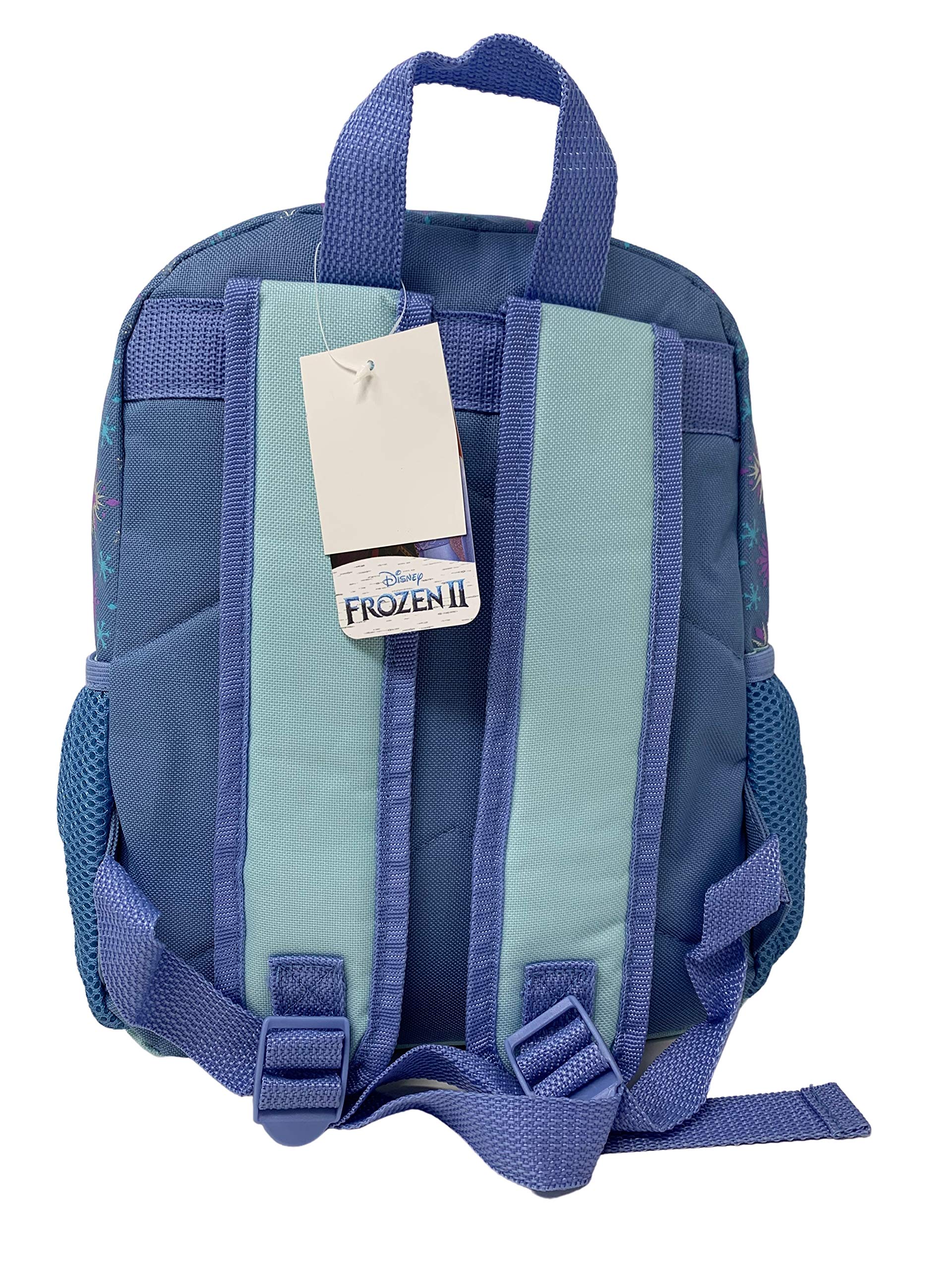 KBNL Disney Frozen 2 Elsa & Horse 12" Toddler Backpack, Blue, Small