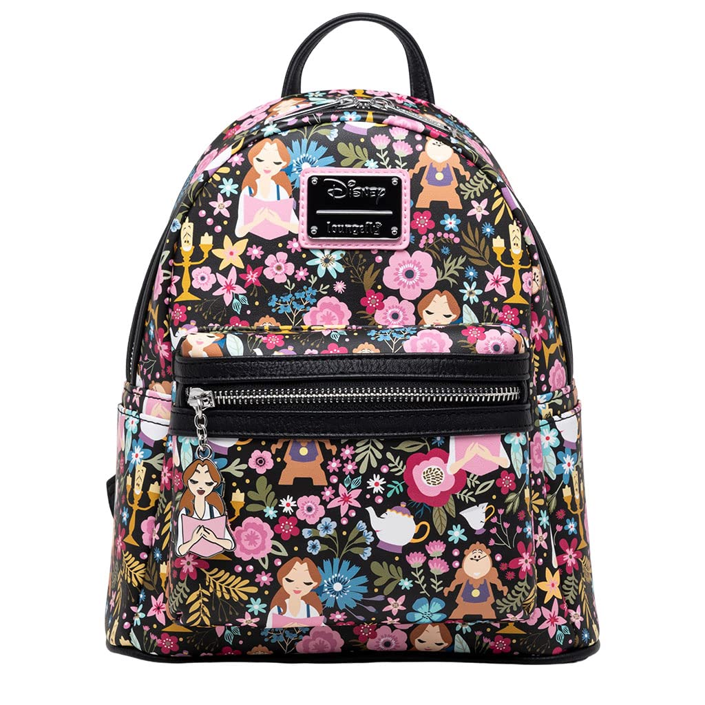 Loungefly Disney Beauty and the Beast Belle Floral Backpack