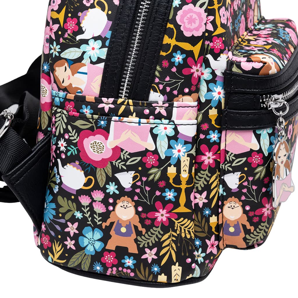 Loungefly Disney Beauty and the Beast Belle Floral Backpack
