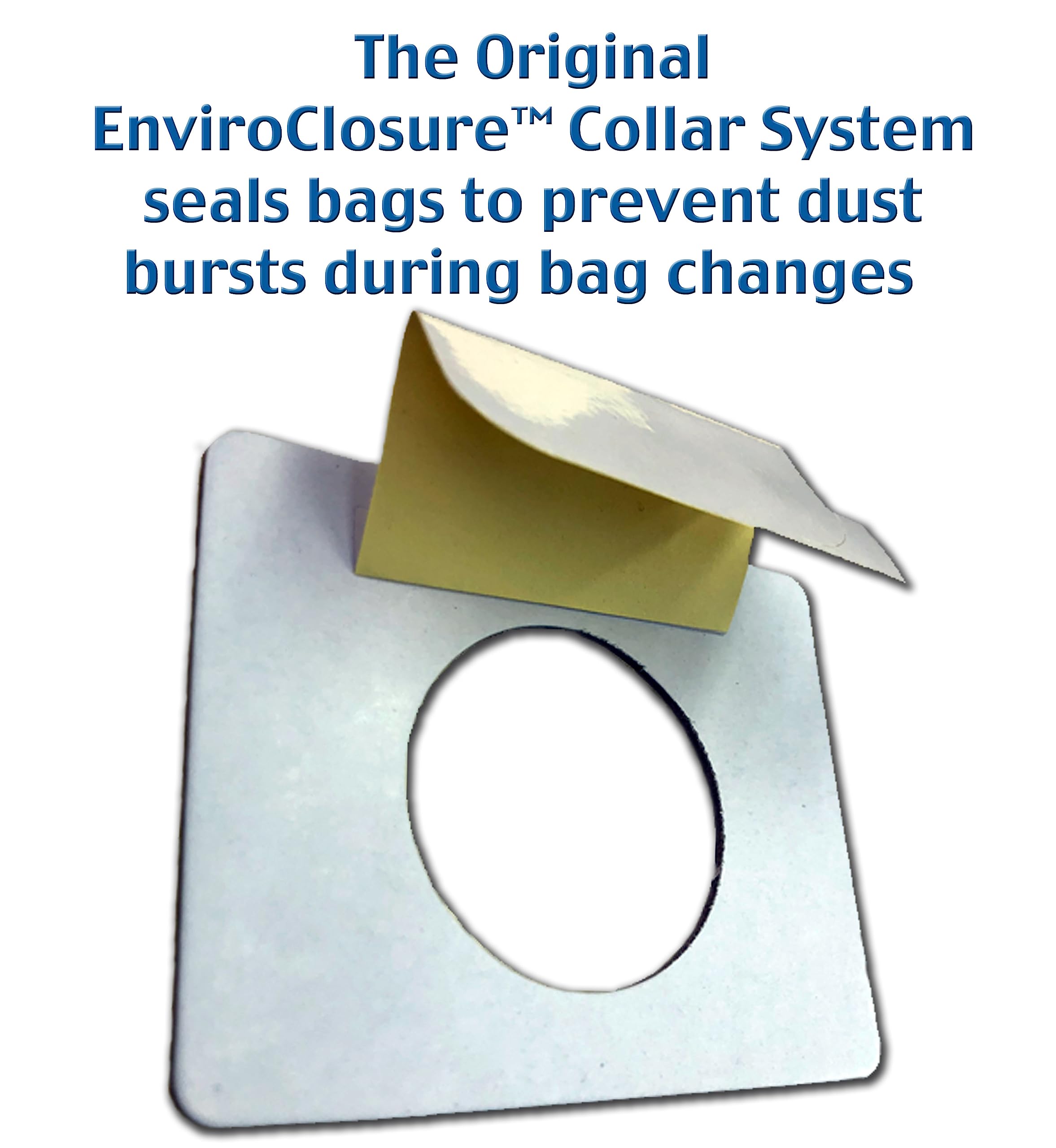 Envirocare Replacement Vacuum Cleaner Bags made to fit Kenmore Canister Type C/Q. 5055, 50557 and 50558 Panasonic Type C-5,15 pack