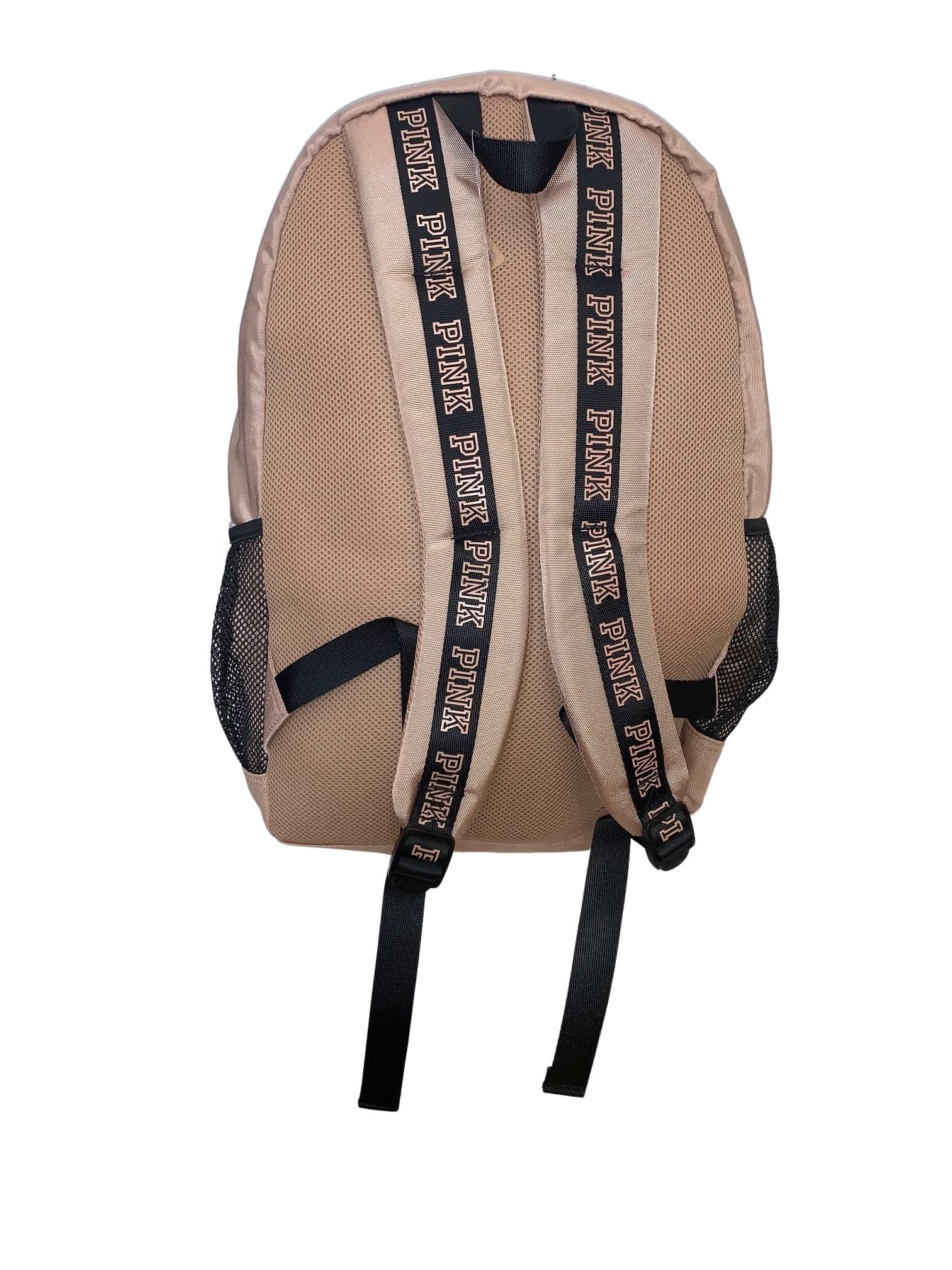 Victoria's Secret Pink Collegiate Backpack Color Sand/Mocha New