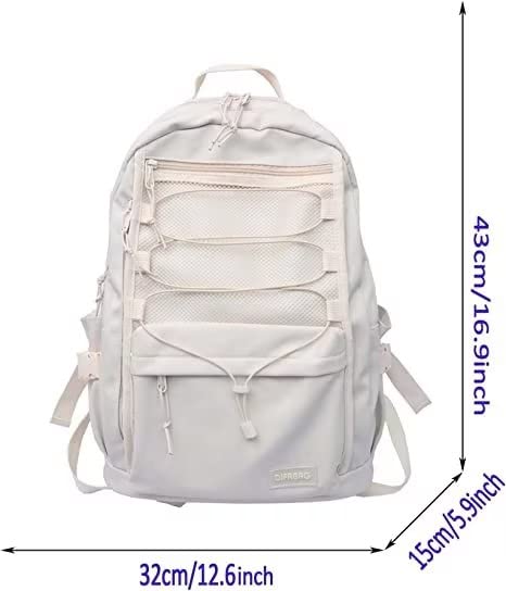 HCOOLE Fashion Outdoor Portable Mountaineering Backpack with Anti-theft Buckle Waterproof Mesh Camping Outdoor Travel Backpack