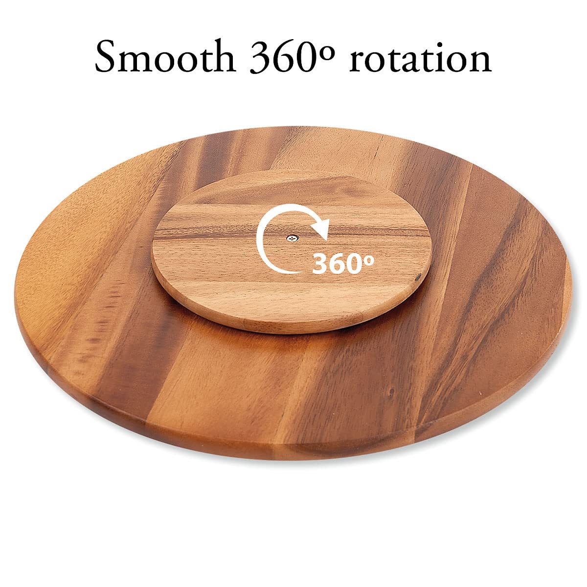 Laurel Initial White Marble Personalized Lazy Susan - Etched 12-Inch Diameter Turntable Tray, Kitchen Counter and Dining Room Table Stand, Smooth Rotating Base, White, by Lillian Vernon
