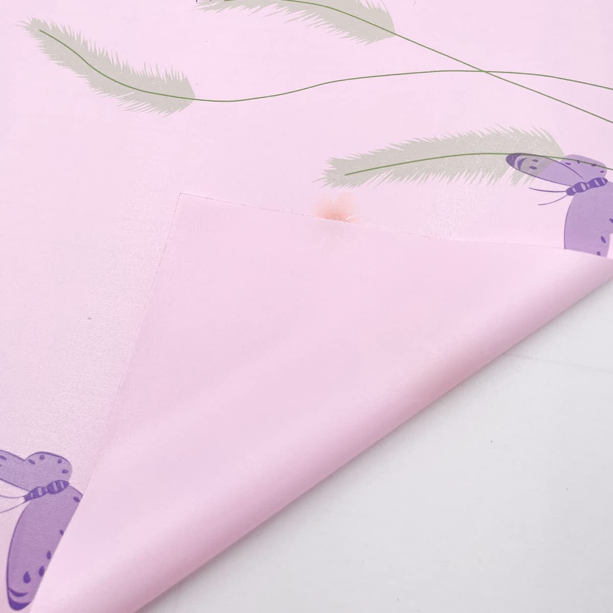 Yifely Purple Butterfly Peel & Stick Shelf Drawer Liner PVC Nightstands Study Desk Tabletop Protective Paper 17.8 Inch by 9.8 Feet