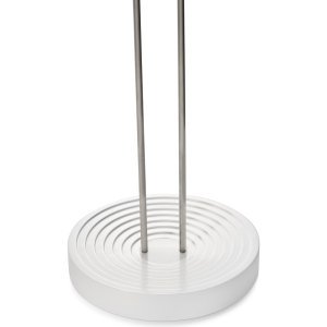 KOHLER Paper Towel Holder with Weighted Base, Tension Loop, Quick One Handed Tear, (Fits Standard and Oversized Rolls), Charcoal