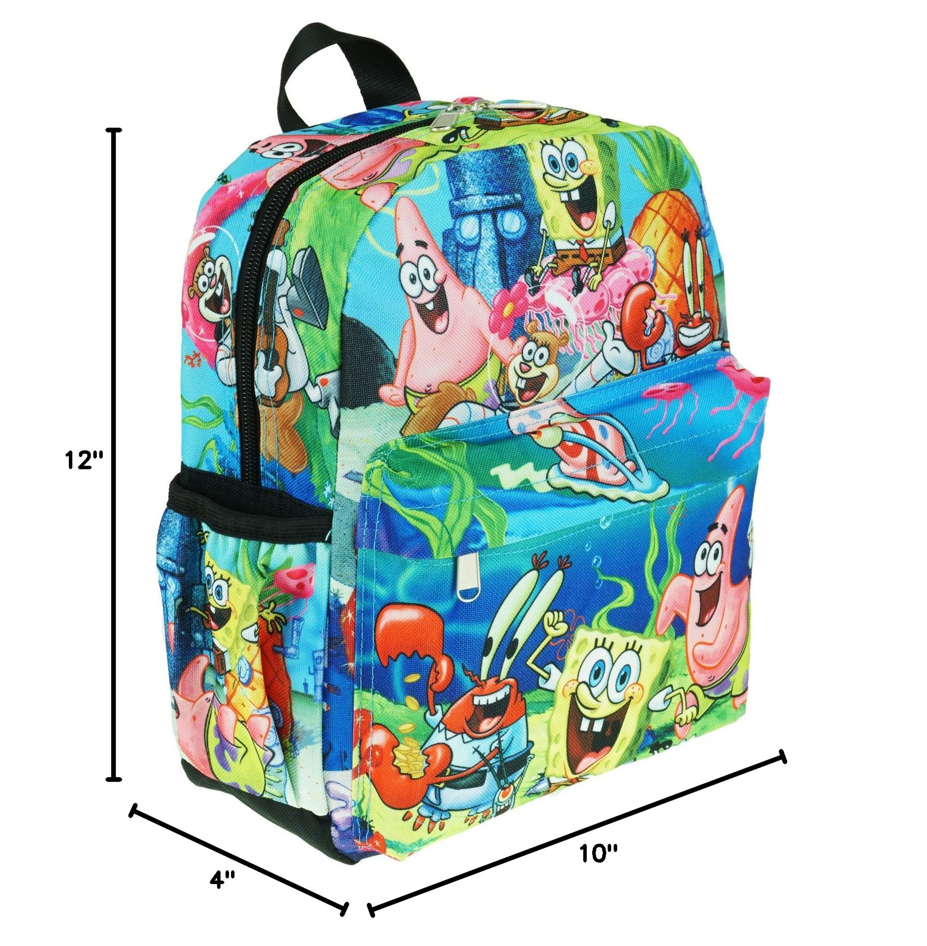 SpongeBob 12" Deluxe Allover Print Daypack - A21204