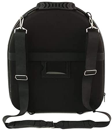 Levine Hats Travel Hat Case Crush Proof Hard Carrier for Fedora Carry-On Storage with Backpack Carrying Straps (One Size)