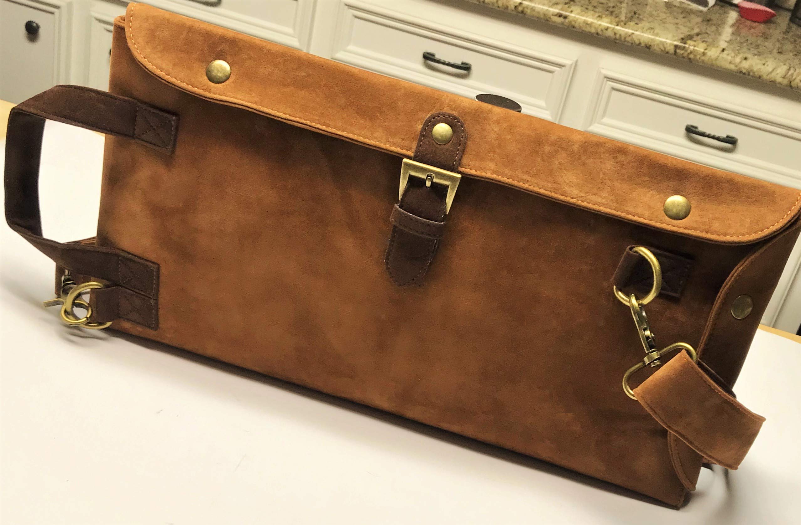 MiM Houston Chef's Knife Roll Chef Knife Bag Knife Bag Backpack (Cross Body) Knife Bag for Chefs Unique Gift For Him Limited Edition