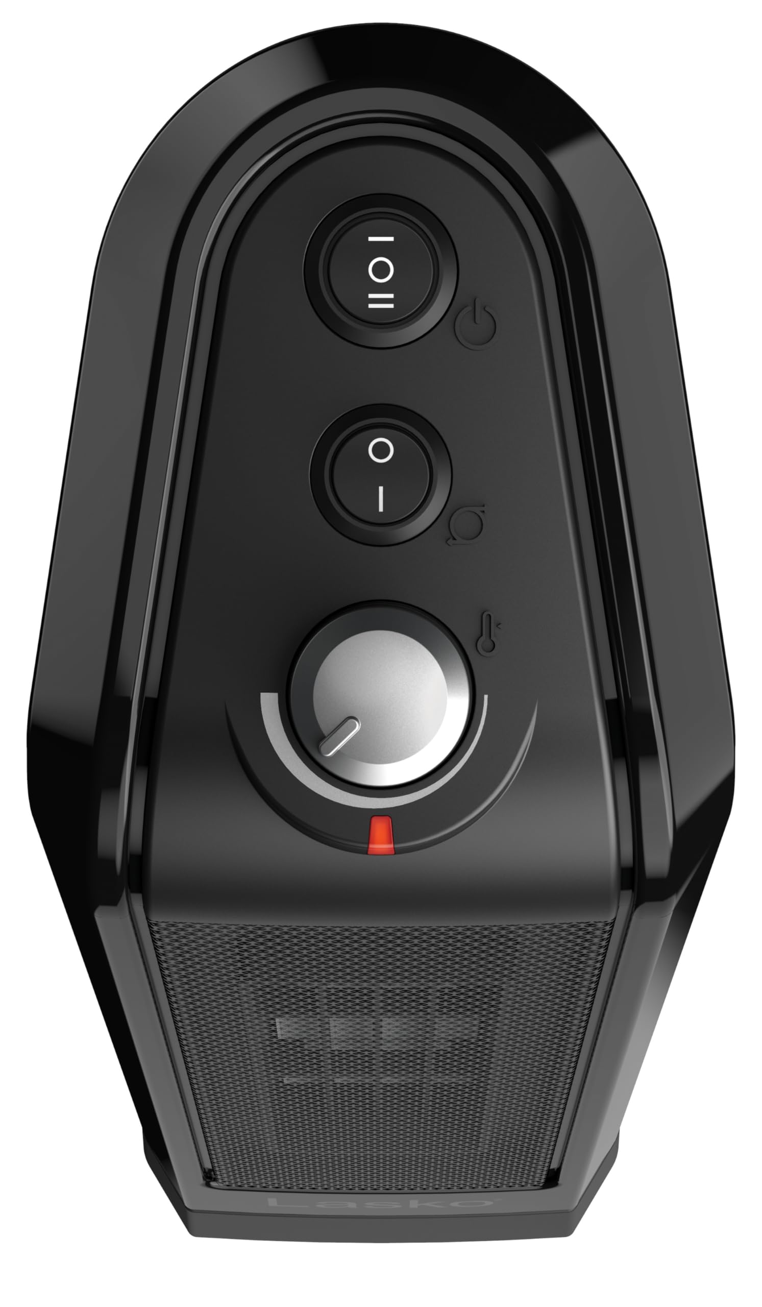 Lasko Oscillating Ceramic Space Heater for Home with Overheat Protection, Thermostat, and 3 Speeds, 15.7 Inches, Black, 1500W, CT16450
