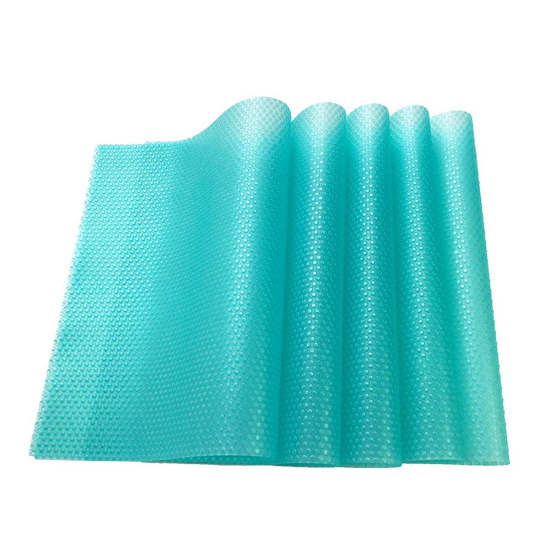 Polly Online Refrigerator Liners Shelf Liners Washable Refrigerator Mats Kitchen Silicone Refrigerator Pads Place Mats 5PCS/Set