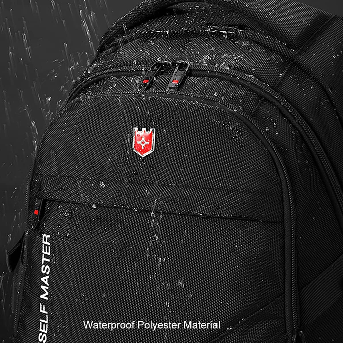 King'sGuard Laptop Backpack,Business Water Resistant Laptop bag Backpack with USB Charging Port Gift for Men Fits 16 inch Laptop (16inch)