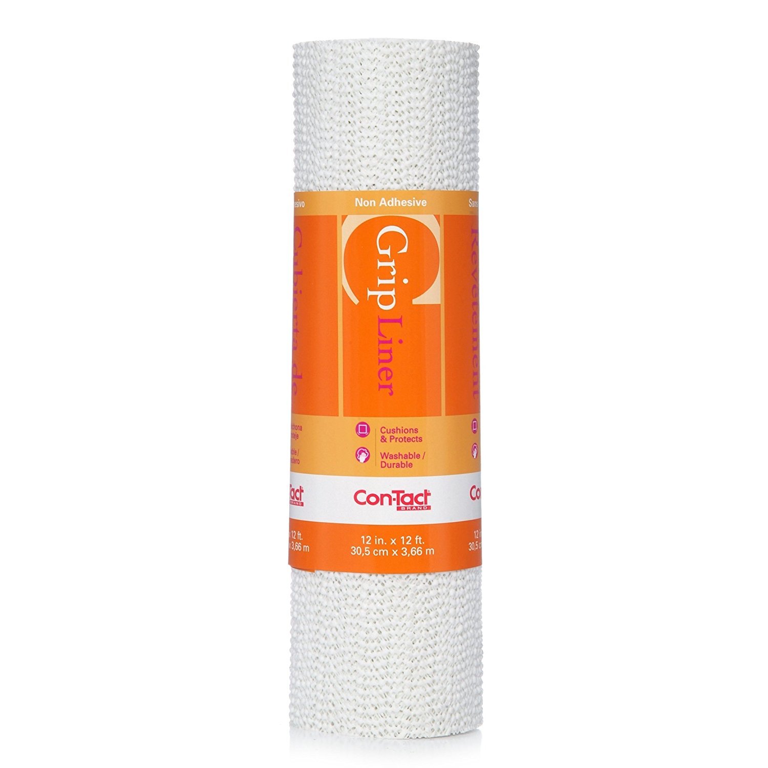 Con-Tact Brand Grip, 05F-C6F59-06, Non-Adhesive Non-Slip Shelf Liner and Drawer Liner, Taupe, 20" x 5'