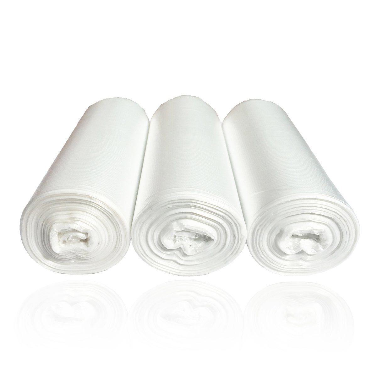 2 Gallon Small Trash Bags, Clear, 150 Counts/ 3 Rolls