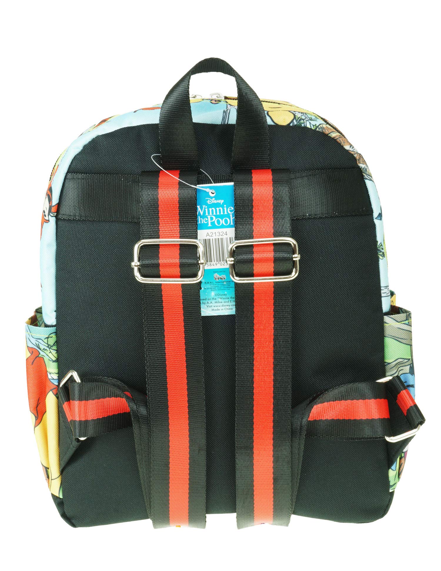 KBNL Winnie the Pooh 12inch Deluxe Oversize Print Daypack A21324 Medium