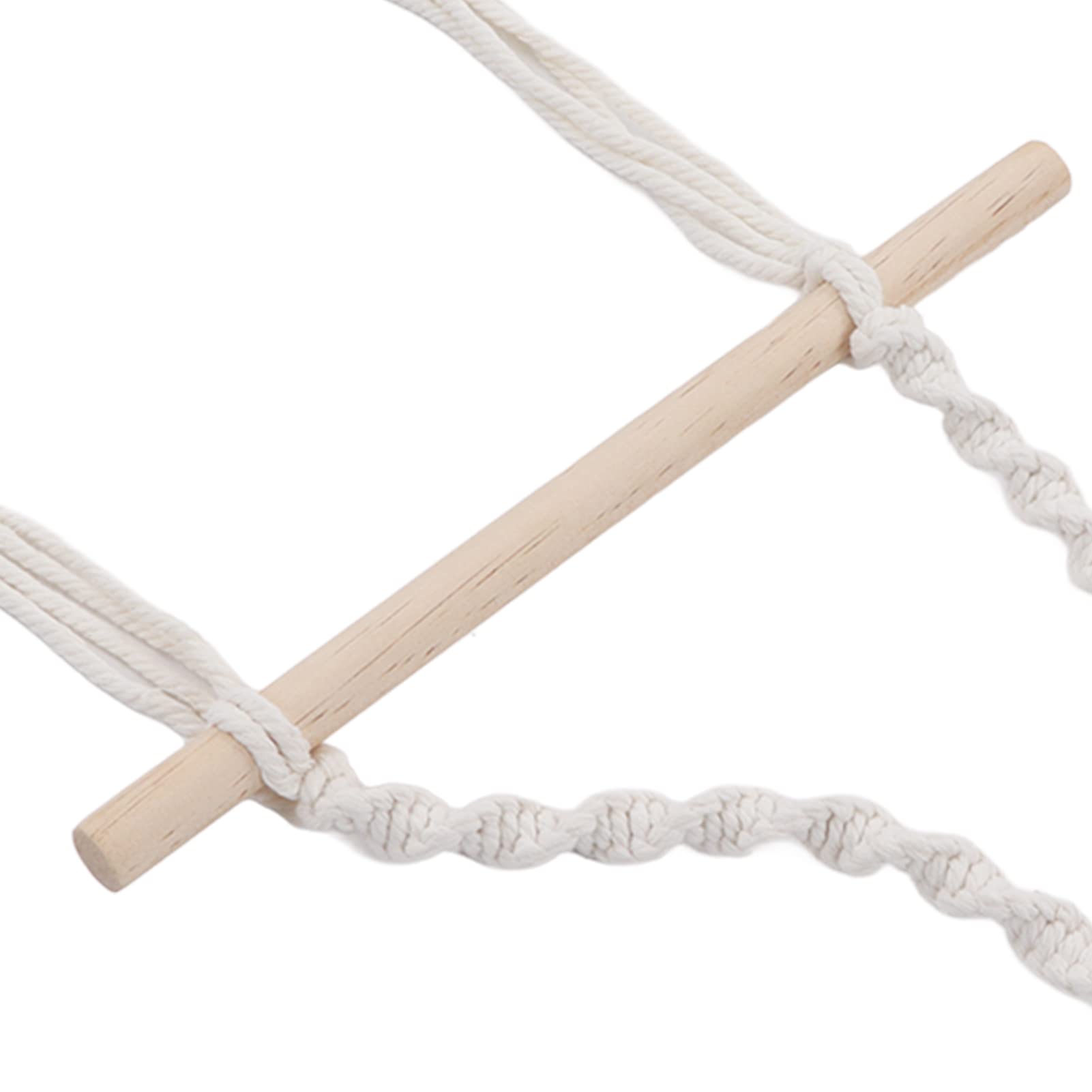 Handmade Paper Towel Holder,Boho Cotton Rope Macrame Toilet Paper Towel Rack,Paper Towel Hanging for Kitchen Bathroom