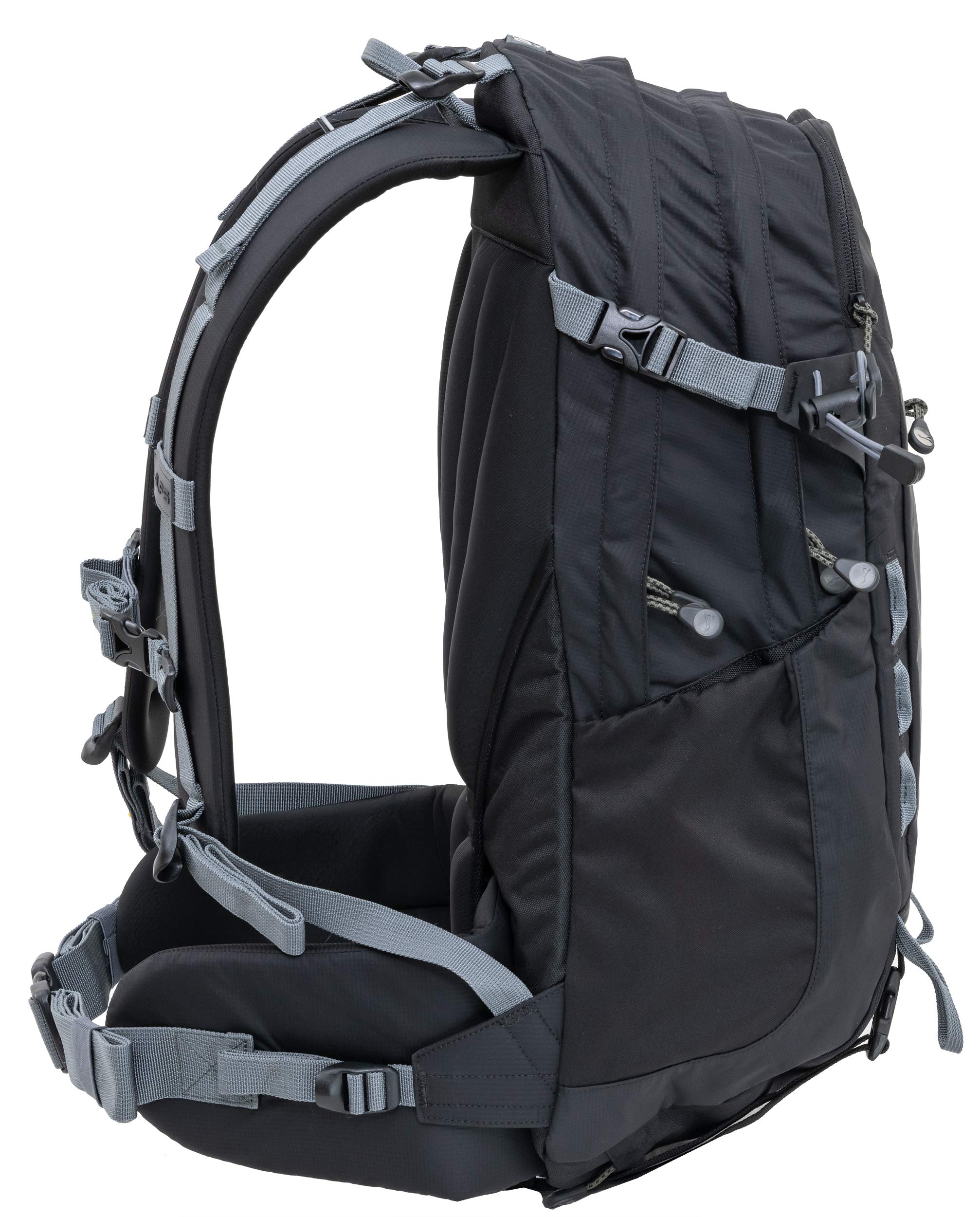 ALPS Mountaineering Unisex Adult Solitude, Black/Gray, 24L