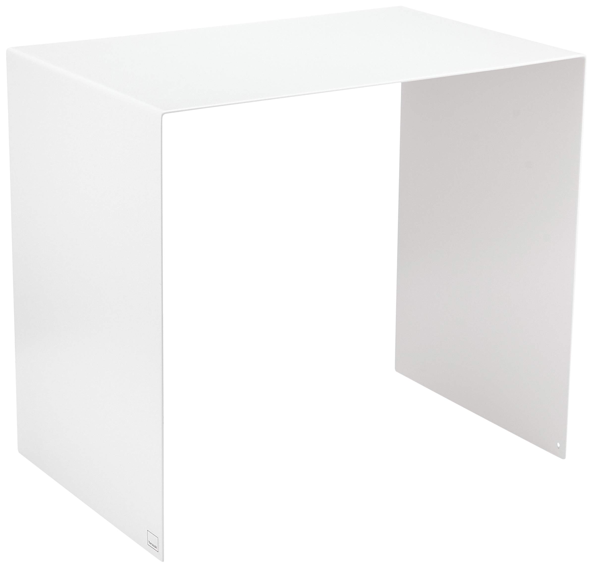 Yamazaki Home Cabinet Storage Organizer | Set of 2 | Kitchen Pantry | Steel | Riser, One Size, White