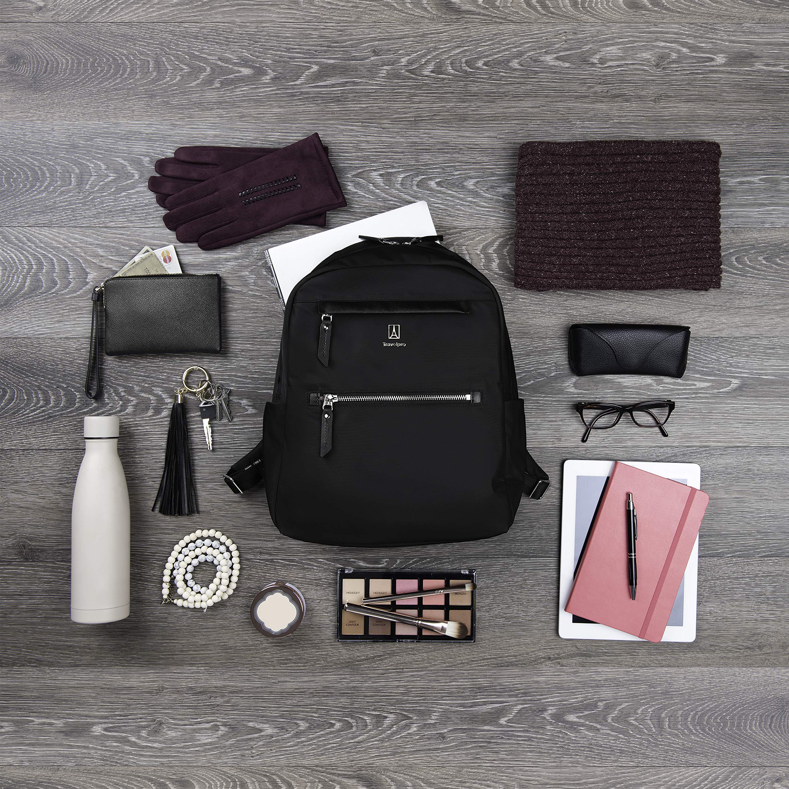 Travelpro Platinum Elite Women's Backpack (Shadow Black)