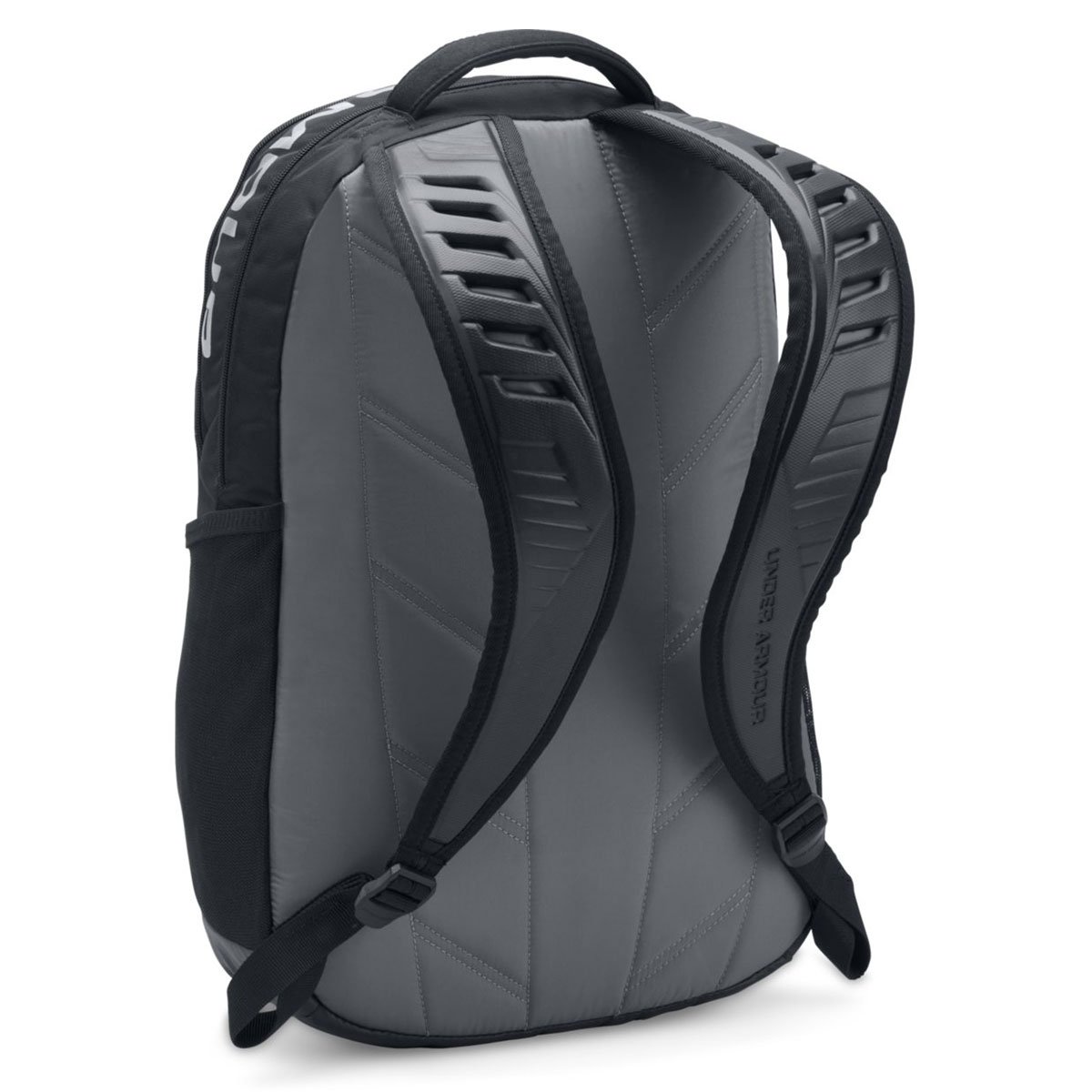 Under Armour Big Logo 5.0 Backpack, Black (001)/Silver, One Size Fits All