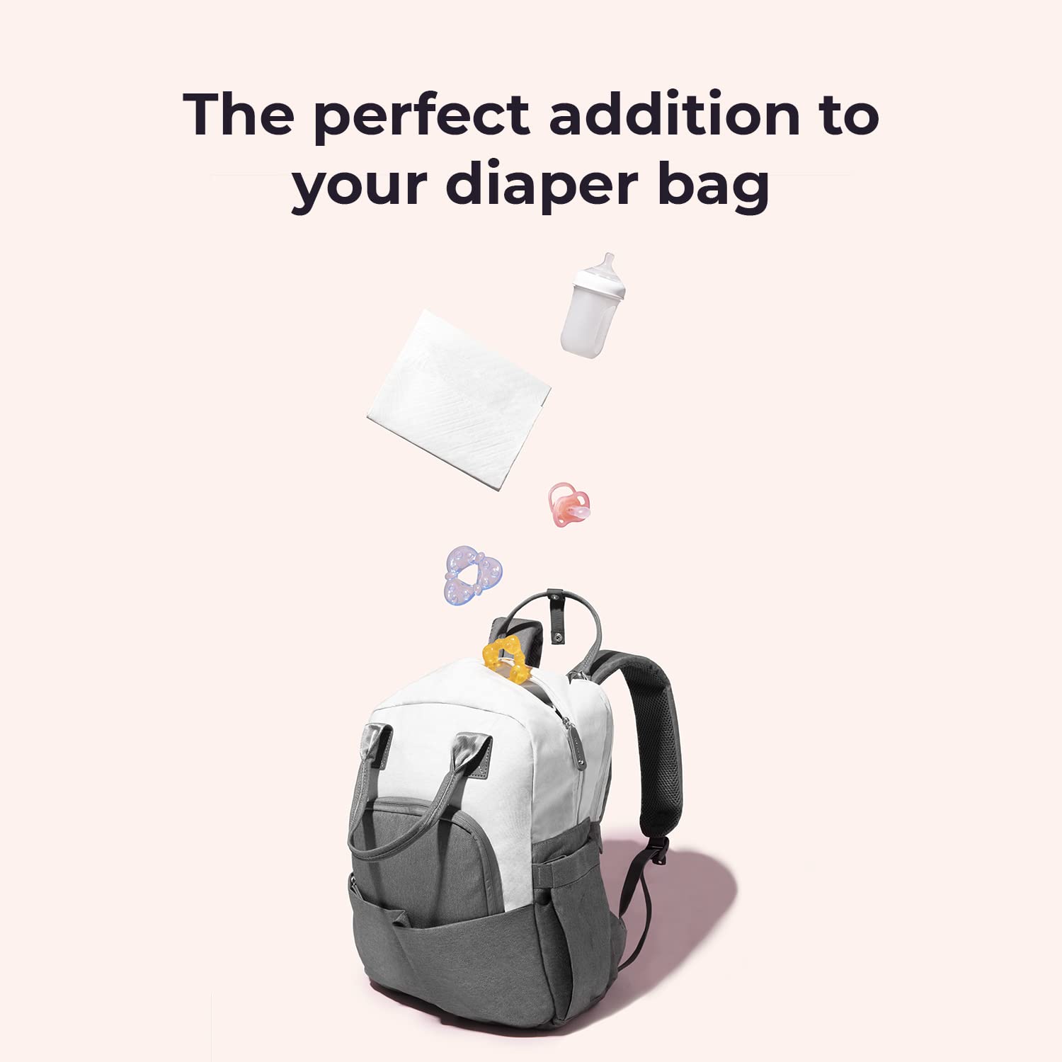 Peekapoo - Disposable Changing Pad Liners (50 Pack) Super Soft, Ultra Absorbent & Waterproof - Covers Any Surface for Mess Free Baby Diaper Changes
