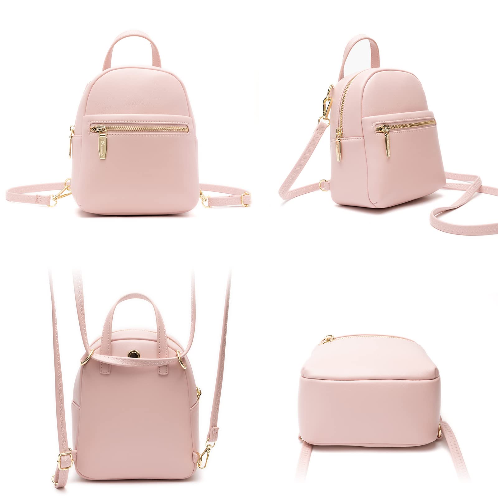 Mini Backpack Purse for Girls Teenager Cute Leather Backpack Women Small Shoulder Bag Handbags Blue