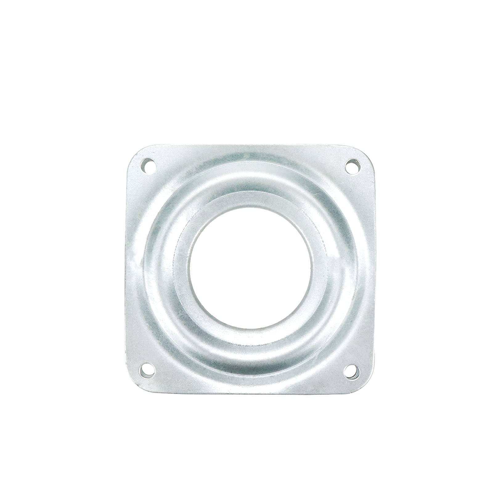 Autoly 3 Inch Lazy Susans Turntable Ball Bearing Plate 71.5mm Square Swivel Turntable Base Hardware, 8mm Height, Pack of 4