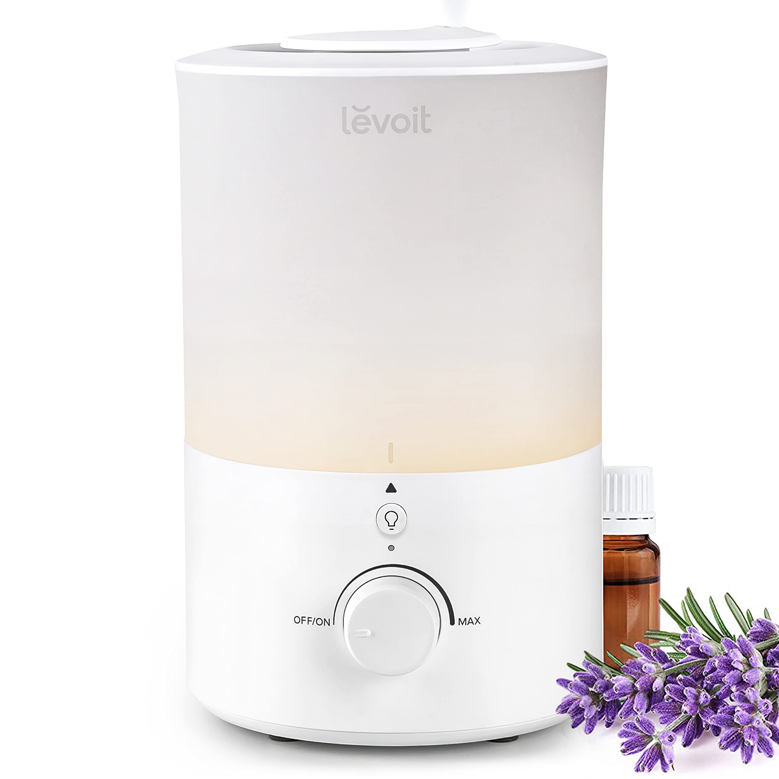 LEVOIT 10-Pack Humidifier Replacement Filters, Capture Fine Particles in Water Tank to Improve Humidification Efficiency, Compatible with Dual150, Dual200S, Classic300(S), LV600S, OasisMist, White