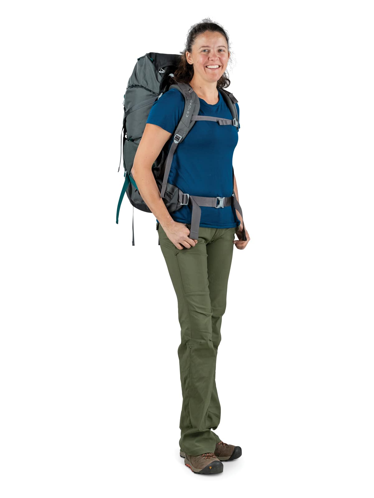 Osprey Renn 50 Women's Backpacking Backpack, Aurora Purple