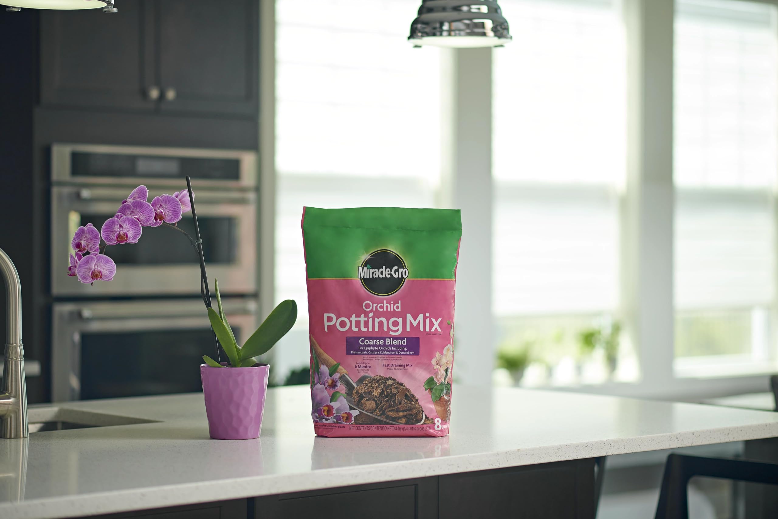 Miracle-Gro Orchid Potting Mix Coarse Blend, 8 qt.