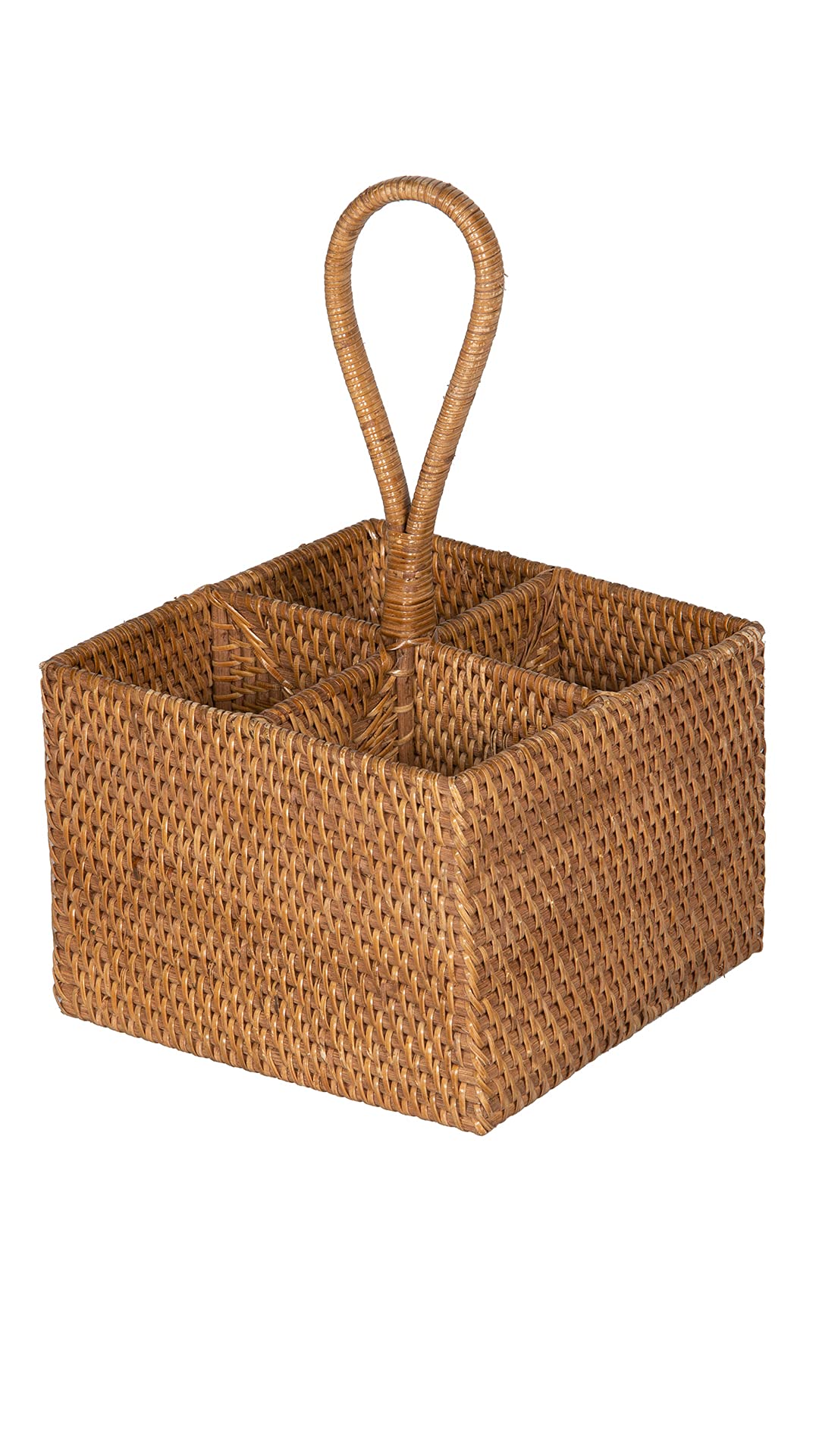 KOUBOO Laguna Bottle Caddy, Honey Brown