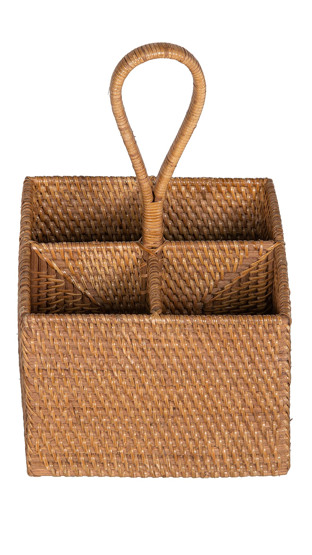 KOUBOO Laguna Bottle Caddy, Honey Brown
