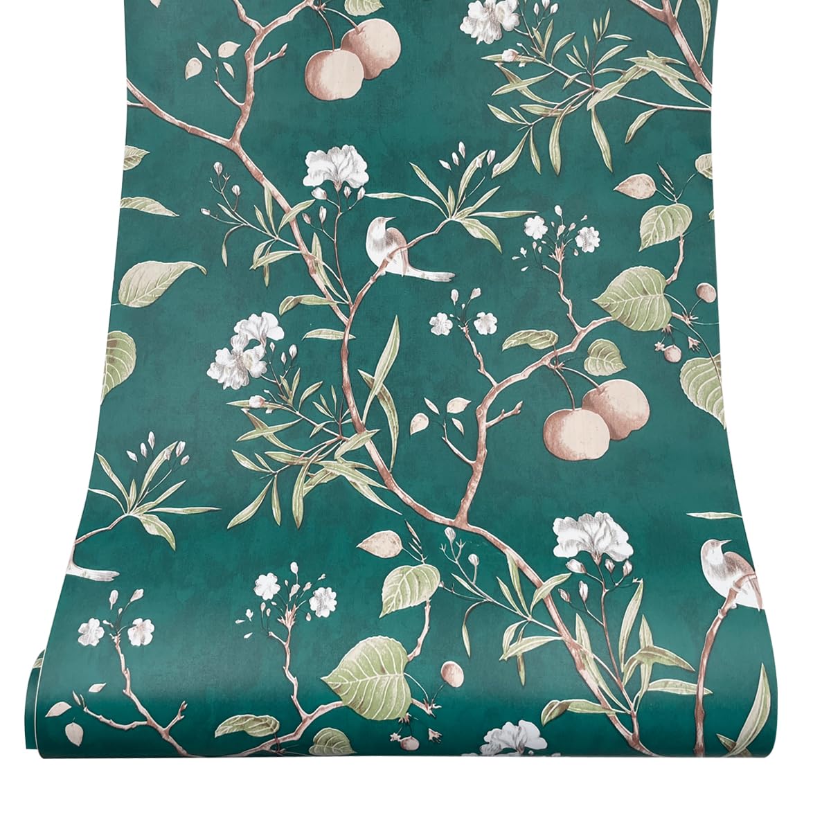 Yifasy Shelf Liner Green Striped Butterfly Self-Adhesive Drawer Cabinet Paper Line Vanity Dresser Sofa Table 118x17.7 Inch