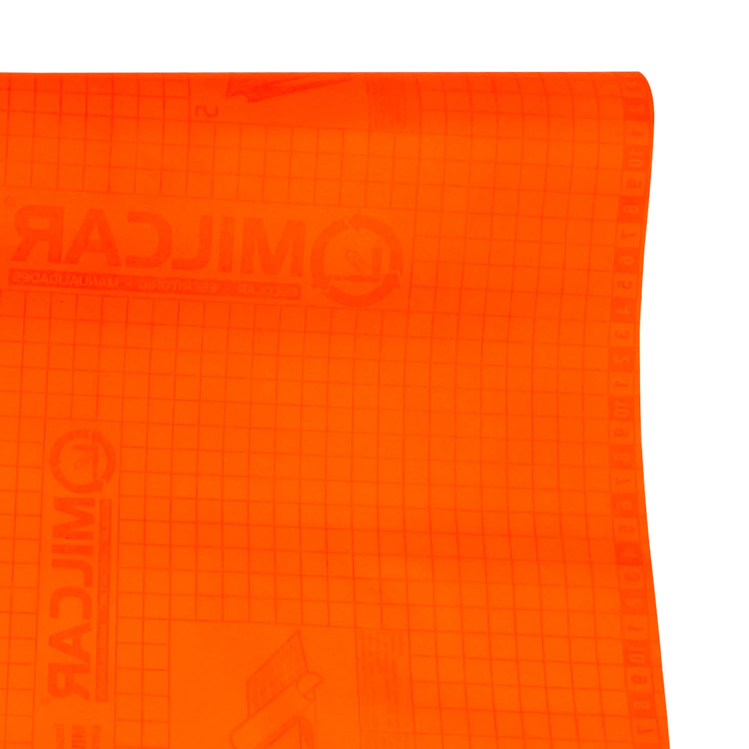 Yifely Solid Color Peel & Stick Shelf Liner Removable Drawer Paper for Covering Home Furniture School Old Lockers, Orange, 17.7 Inch by 9.8 Feet
