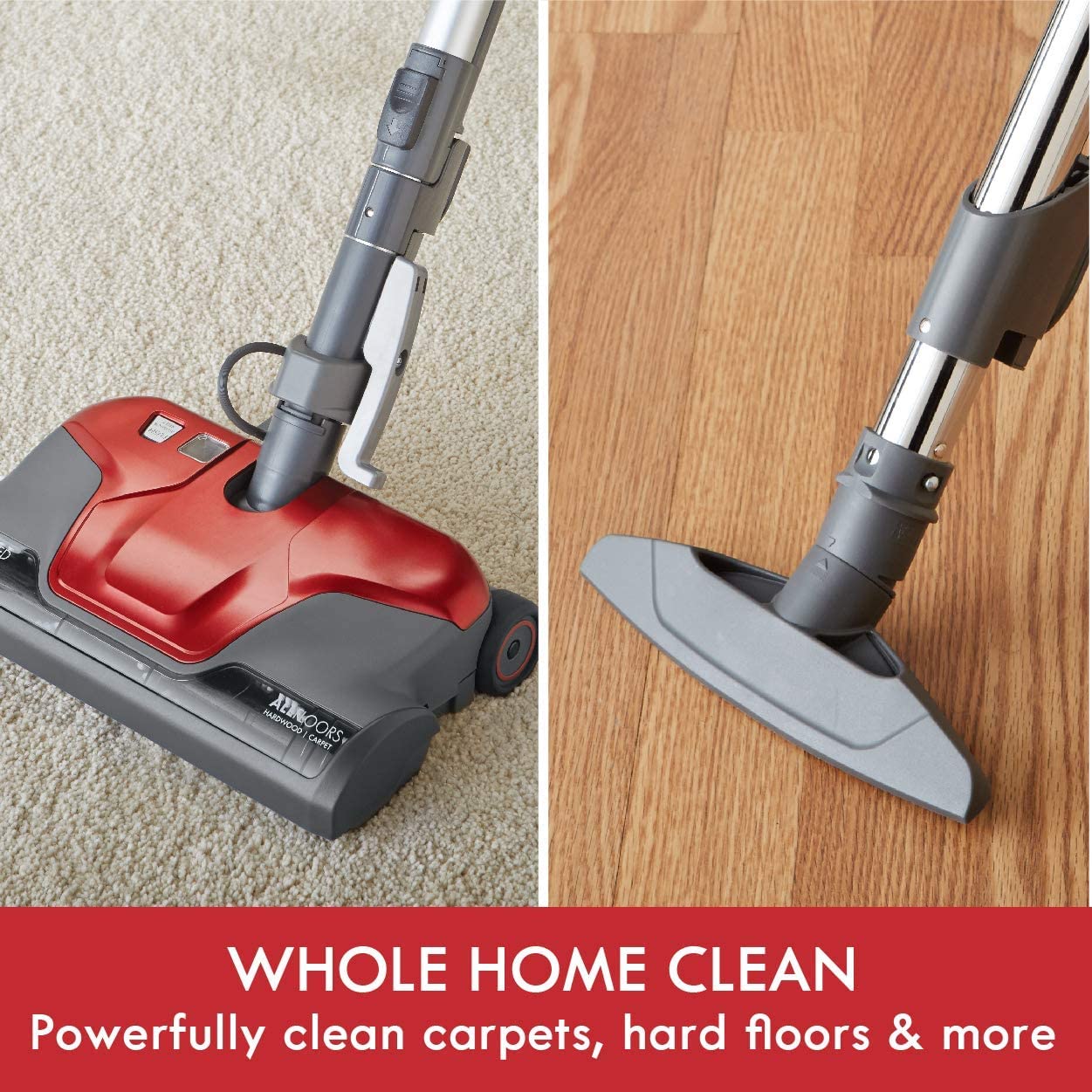 Kenmore 81414 400 Series Bagged Canister Vacuum Cleaning Tools, Telescoping Wand, Red