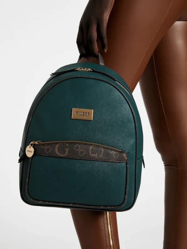 GUESS Factory Women's Keera Backpack Forest Multi Green