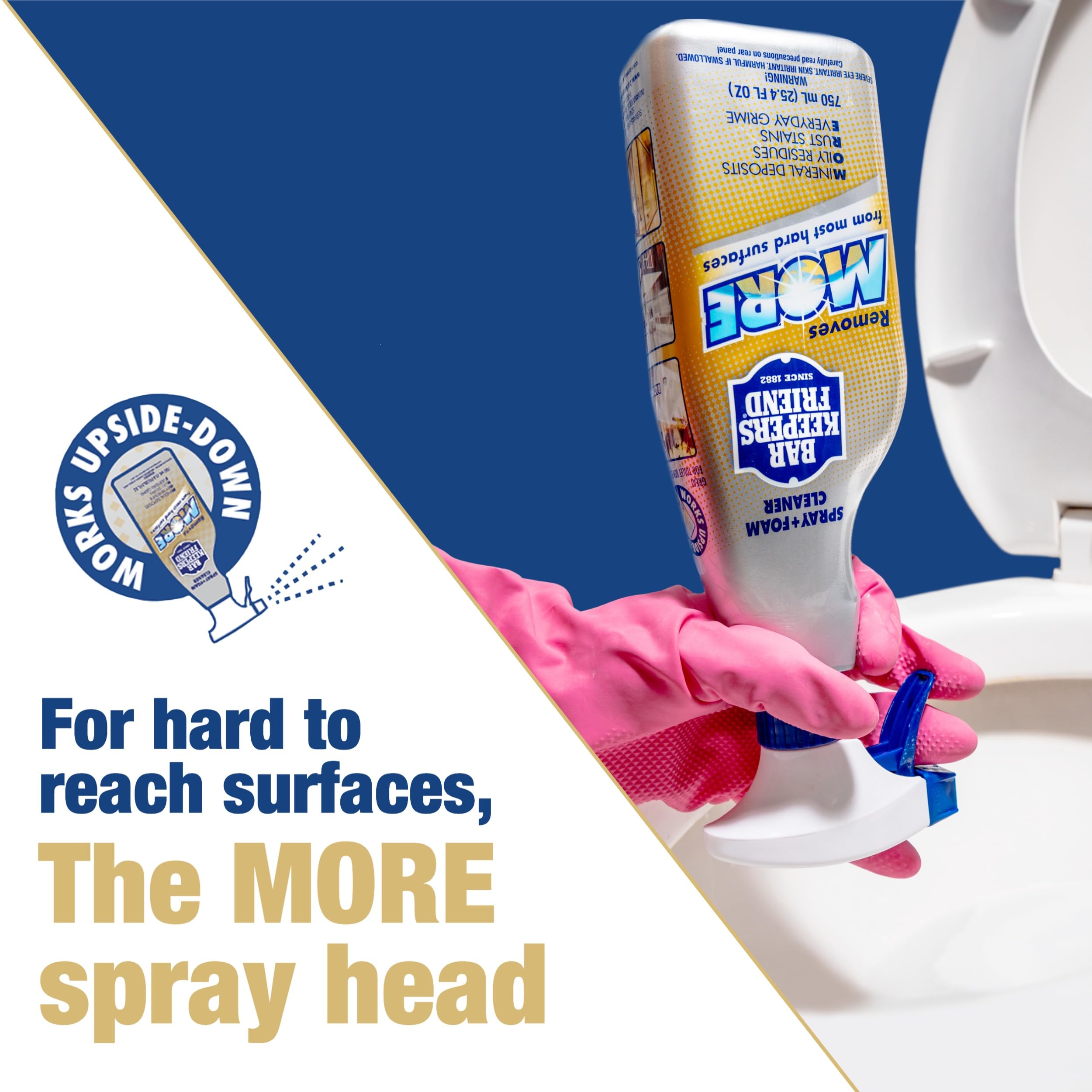 Bar Keepers Friend Soft Cleanser Premixed Formula | 13 oz. container + 25.4 oz. spray bottle| (2-Pack)
